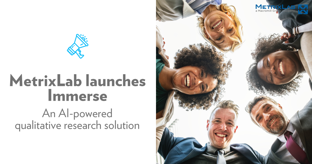Press release: MetrixLab launches Immerse, an AI-powered qualitative ... Press release: MetrixLab launches Immerse, an AI-powered qualitative ...